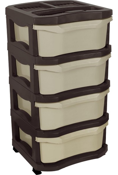 Sağlam Plastik Maxi Büyük Boy Komidin (4 Çekmeceli Sebzelik) Çölbeji Sağlam Plastik Maxi Büyük Boy Komidin (4 Çekmeceli Sebzelik) Çölbeji