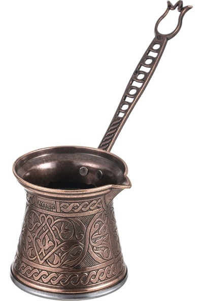 Yakamoz Osmanlı Motifli Döküm Cezve 4 Kişilik