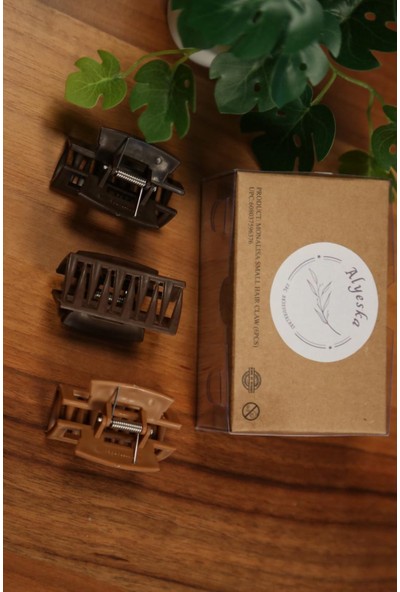 Alyeska 3 Adet Orta Boy Mandal Toka