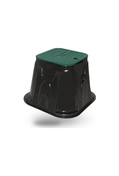 Mgf Plast Mgf Kilitli Plastik Vana Kutusu 10'' Kare Mgf Plast Mgf Kilitli Plastik Vana Kutusu 10'' Kare