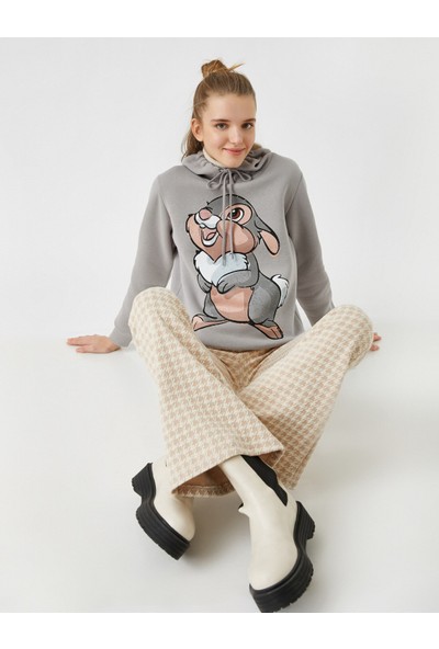 Koton Disney Lisanslı Uzun Kollu Baskılı Sweatshirt