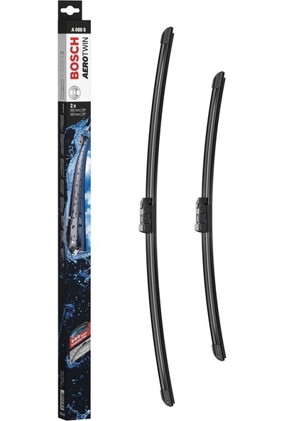 Bosch Aerotwin Silecek Seti - [650/500 mm] Volvo S60 II (2010 - 2021) A 088 S