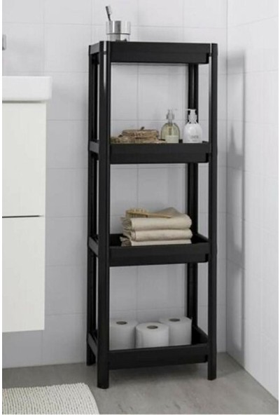 Ahir Ticaret Banyo Raf Düzenleyici 4 Bölmeli ( Shelf Unit )