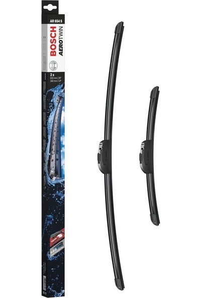 Bosch Aerotwin Silecek Seti - [650/340 Mm] Toyota Corolla (2006 - 2021) [E14,E15] - AR 654 S