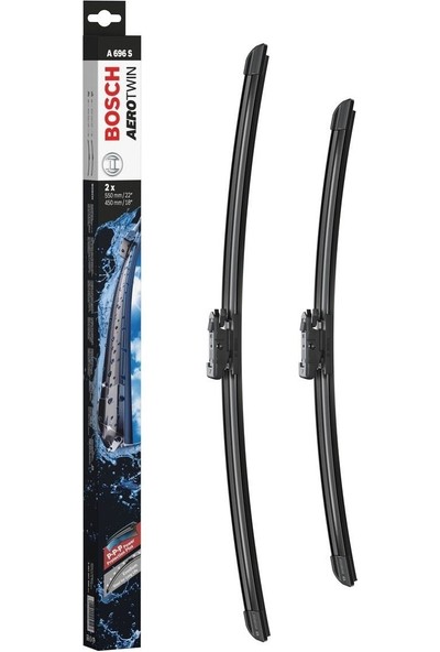 Bosch Aerotwin Silecek Seti - [550/450 mm] Bmw 1 Serisi (2011 - 2021) [F20;F21] - A 696 S