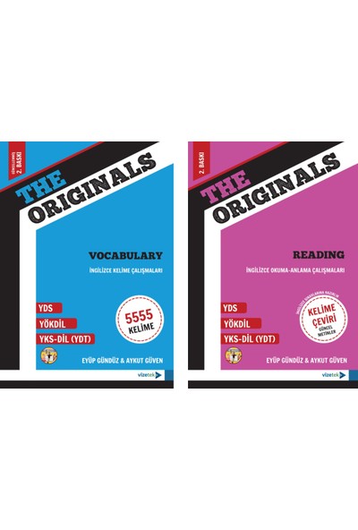 Vizetek Yayıncılık The Orıgınals 2 In 1: Vocabulary + Readıng - Eyüp Gündüz & Aykut Güven Vizetek Yayıncılık The Orıgınals 2 In 1: Vocabulary + Readıng - Eyüp Gündüz & Aykut Güven