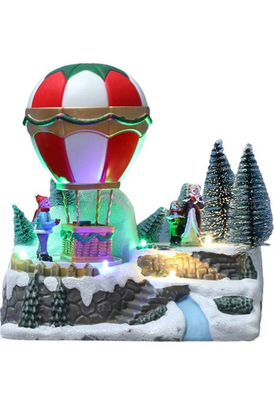 Kesoto Noel Dekorasyon Sıcak Hava Balon Kar Aydınlık Müzik Kış Ev Için Anne ve Kızı Için (Yurt Dışından) Kesoto Noel Dekorasyon Sıcak Hava Balon Kar Aydınlık Müzik Kış Ev Için Anne ve Kızı Için (Yurt Dışından)