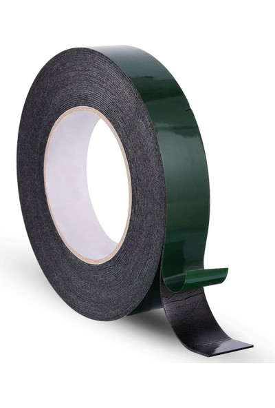 Bondit Çift Taraflı Köpük Bant Eva Montaj Bandı Siyah 25 mm x 10 Metre Bondit Çift Taraflı Köpük Bant Eva Montaj Bandı Siyah 25 mm x 10 Metre