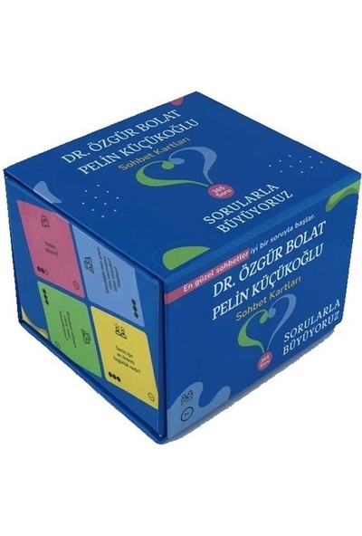 Sohbet Kartları Sorularla Büyüyoruz - Özgür Bolat - Pelin Küçükoğlu Sohbet Kartları Sorularla Büyüyoruz - Özgür Bolat - Pelin Küçükoğlu