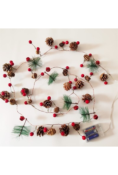 Xstone 2 Metre Uzunluğunda 20 LED Kozalaklı Noel Işıkları (Yurt Dışından) Xstone 2 Metre Uzunluğunda 20 LED Kozalaklı Noel Işıkları (Yurt Dışından)