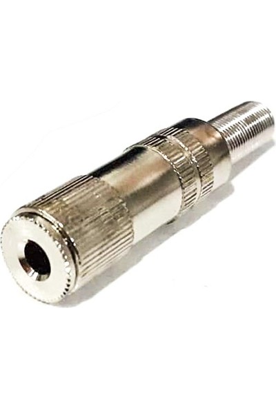 Polaxtor 3.5 mm Stereo Dişi Metal Uzatma Jack Fiş DY-1309A Polaxtor 3.5 mm Stereo Dişi Metal Uzatma Jack Fiş DY-1309A