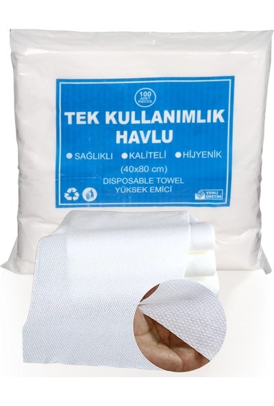 Tek Kullanımlık Havlu 100LÜ 50Lİ Katlı
