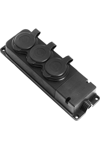 Bylion Monofaze Kauçuk 3'lü Priz (5 Adet)