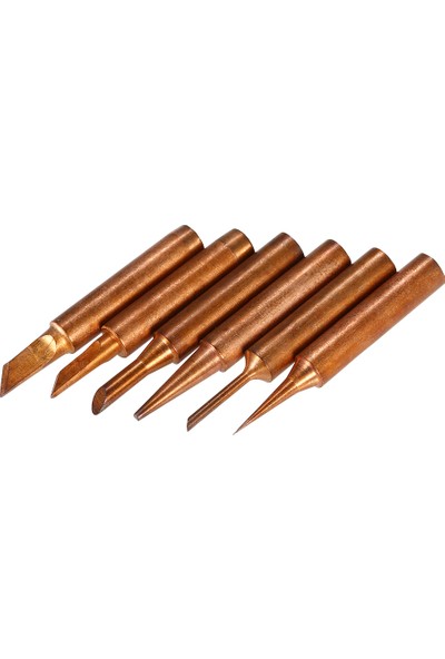 Beauty Life 6 Adet Bakır Havya Ipuçları Yedek Lehim Ucu Kurşunsuz (Yurt Dışından) Beauty Life 6 Adet Bakır Havya Ipuçları Yedek Lehim Ucu Kurşunsuz (Yurt Dışından)