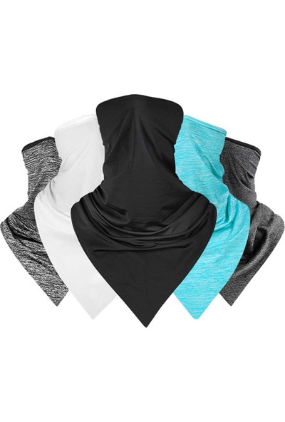 Beauty Life 5 Adet Yaz Buz Ipek Üçgen Yüz Maskesi Güneş Koruyucu (Yurt Dışından) Beauty Life 5 Adet Yaz Buz Ipek Üçgen Yüz Maskesi Güneş Koruyucu (Yurt Dışından)