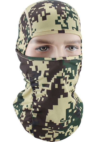 Beauty Life Balaclava Yüz Kapak Koruyucu Tam Yüz Hood Kamuflaj (Yurt Dışından)