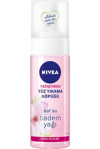 Nivea Yüz Temizleme Köpüğü Yatıştırıcı Hassas Ciltler Nıvea-Pembe