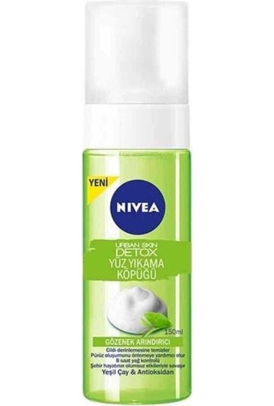 Nivea Nıvea Urban Skin Detox Yüz Yıkama Köpüğü 150 ml Nivea Nıvea Urban Skin Detox Yüz Yıkama Köpüğü 150 ml