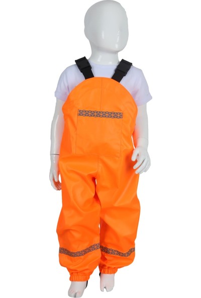 Kidsabu Yağmur Tulumu Turuncu