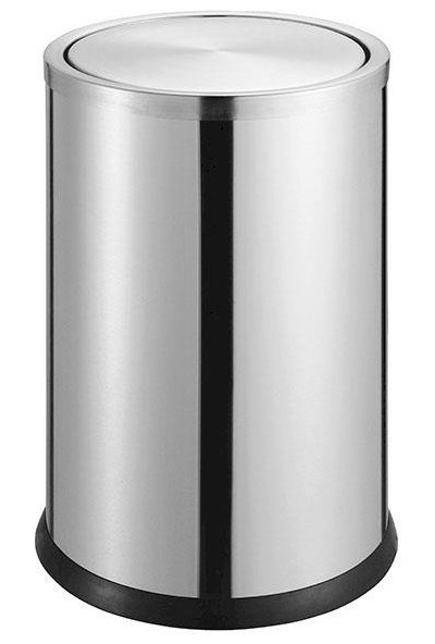 Bocchi Çöp Kovası Döner Kapak 5 Lt Mat Paslanmaz Çelik