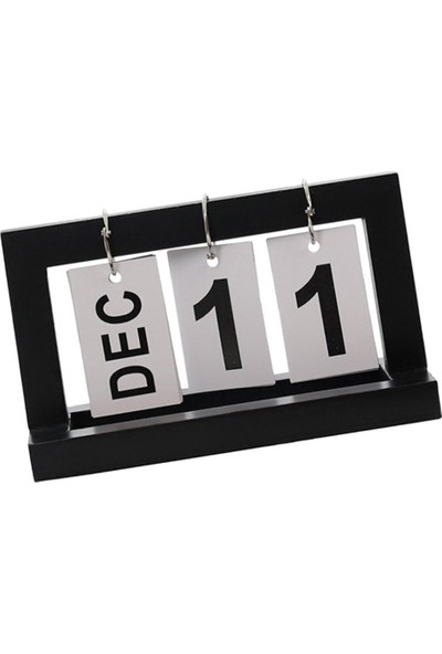 Kesoto Ahşap Perpetual Takvim Masaüstü Takvim Masası Dekoratif Aksesuarları Siyah (Yurt Dışından) Kesoto Ahşap Perpetual Takvim Masaüstü Takvim Masası Dekoratif Aksesuarları Siyah (Yurt Dışından)
