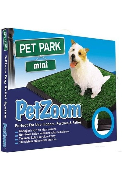 Petzoom Pet Park Mini - Yavru Köpek Tuvalet Eğitimi Petzoom Pet Park Mini - Yavru Köpek Tuvalet Eğitimi