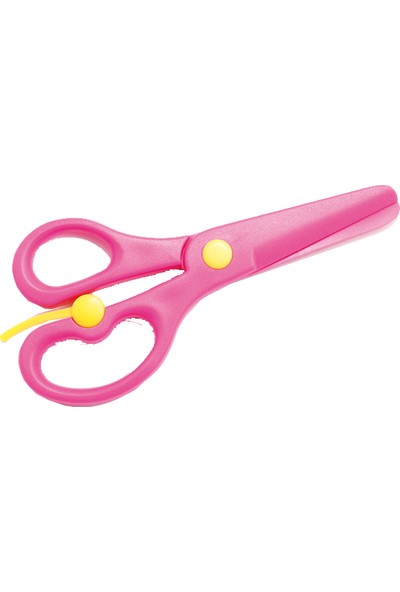 Mas Öğrenci Makası Küt Uçlu Plastik Yaylı 698