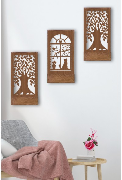 Gift Store Peri Ledli Desenli Duvar Süsü Masif Ahşap 18X36 Tablo Gece Lamba Antre Hol Ev Hediyesi Hayat Ağacı Gift Store Peri Ledli Desenli Duvar Süsü Masif Ahşap 18X36 Tablo Gece Lamba Antre Hol Ev Hediyesi Hayat Ağacı