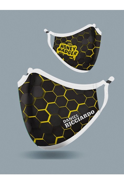 FNBX Daniel Ricciardo Honey Badger Maske