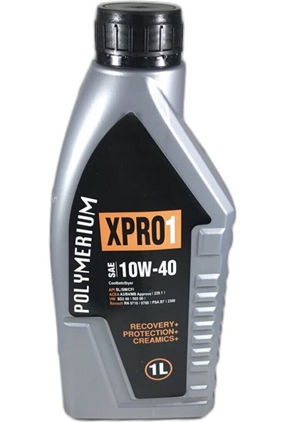 Polymerium Xpro1 Sae 10W-40 Motor Yağı 1 Lt Polymerium Xpro1 Sae 10W-40 Motor Yağı 1 Lt