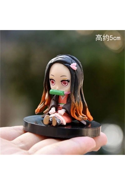 Demon Slayer Anime Mini Figür 7 cm Nezuko Kamado Demon Slayer Anime Mini Figür 7 cm Nezuko Kamado