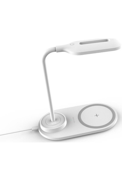 Imex Kablosuz Şarj Standlı Masaüstü USB Lamba