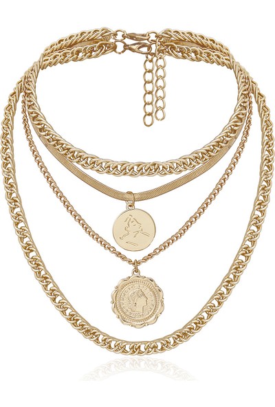 Delicate Girl Narin Kız Retro Portre Yılan Kemik Zincir Kolye Kadın Çapraz Kabartmalı Kraliçe Kolye (Yurt Dışından) Delicate Girl Narin Kız Retro Portre Yılan Kemik Zincir Kolye Kadın Çapraz Kabartmalı Kraliçe Kolye (Yurt Dışından)