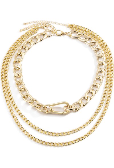 Delicate Girl Narin Kız Retro Punk Metal Kişilik Anahtarlık Seti Çok Katmanlı Kolye (Yurt Dışından) Delicate Girl Narin Kız Retro Punk Metal Kişilik Anahtarlık Seti Çok Katmanlı Kolye (Yurt Dışından)