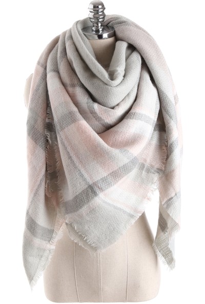 Delicate Girl Narin Kız Kış Çift Kullanımlı Uzun Şal Ingiliz Ekose Kontrast Renk Taklit Kaşmir Büyük Kare Eşarp (Yurt Dışından) Delicate Girl Narin Kız Kış Çift Kullanımlı Uzun Şal Ingiliz Ekose Kontrast Renk Taklit Kaşmir Büyük Kare Eşarp (Yurt Dışından)