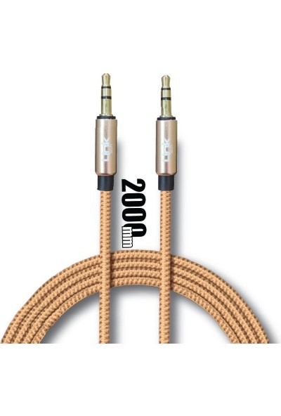 LinkTech A580 2000MM Standart Aux Kablo LinkTech A580 2000MM Standart Aux Kablo