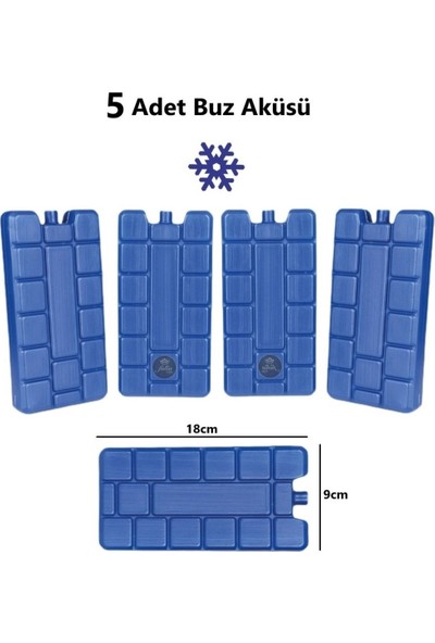 Icex Medikal Buz Aküsü / Kasedi - Kamp Outdoor Piknik Plaj Çanta Soğutucu