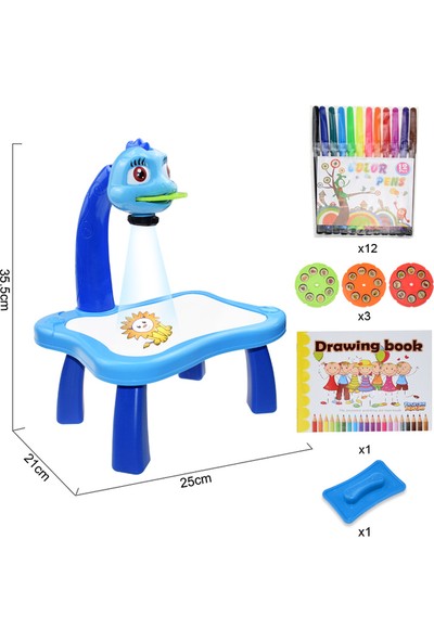 Easytoy LED Projektörlü Çizim Masası (Yurt Dışından)