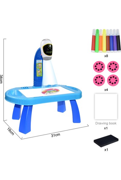 Easytoy LED Projektörlü Çizim Masası (Yurt Dışından)