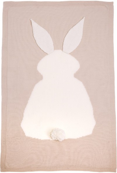 Xkids Triko Tavşan Desenli Çocuk Battaniyesi (Yurt Dışından) Xkids Triko Tavşan Desenli Çocuk Battaniyesi (Yurt Dışından)