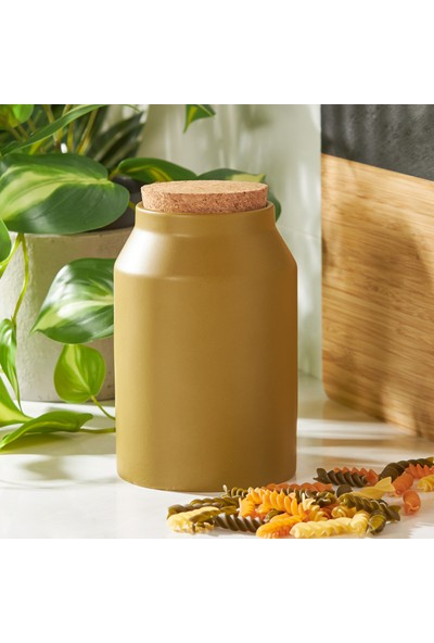 Cooklife Kavanoz Stoneware Zeytin Yeşili 800 ml