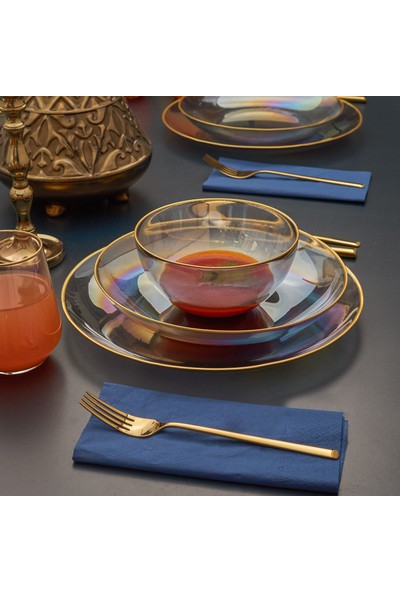 Karaca Pop Up Fancy 24 Parça 6 Kişilik Yemek Takımı ve Bardak Seti Karaca Pop Up Fancy 24 Parça 6 Kişilik Yemek Takımı ve Bardak Seti