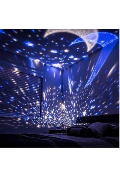 Evdeki Çarşı Projeksiyon Gece Lambası