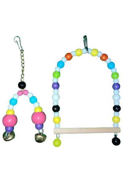 Wooden Bird Kafes Içi Mini Oyun Takımı-1