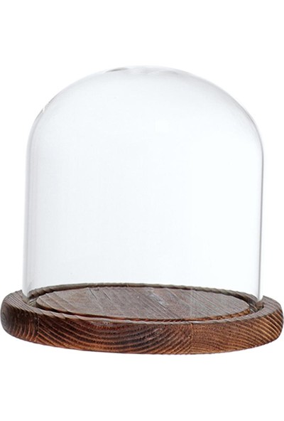 F Fityle Ekran Cam Dome Kapak Kavanoz Parti Festivali Düğün Decor_ Brown E (Yurt Dışından)