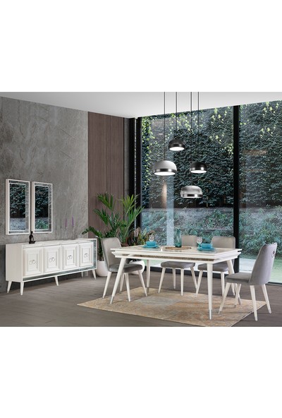 Eymense Zambak Yemek Odası Takımı