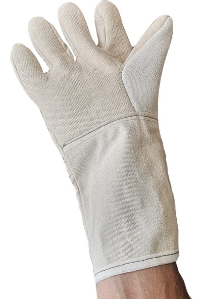 Fırıncı Market Yanmaz Isıya Dayanıklı Eldiven - Beş Parmak Fırıncı Market Yanmaz Isıya Dayanıklı Eldiven - Beş Parmak