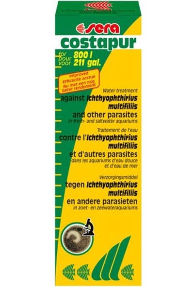 Sera Costapur Akvaryum Dış Parazit İlaacı 50 ml