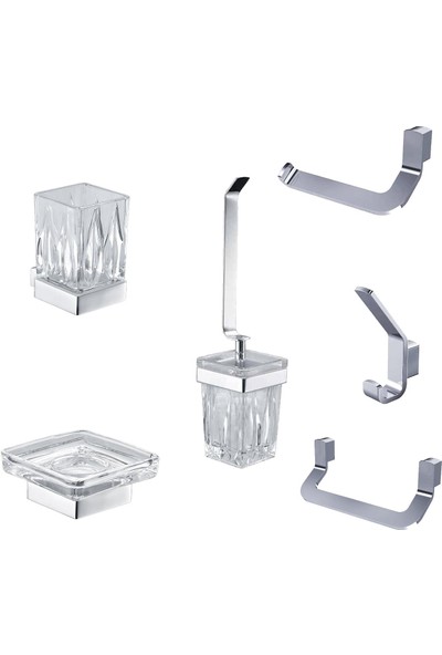 Bocchi Pisa Banyo Aksesuarı Seti 6 Parça