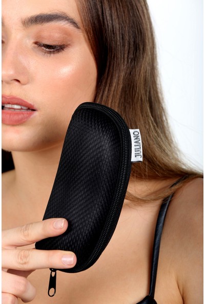 Juliano Fermuarlı Gözlük Kılıfı